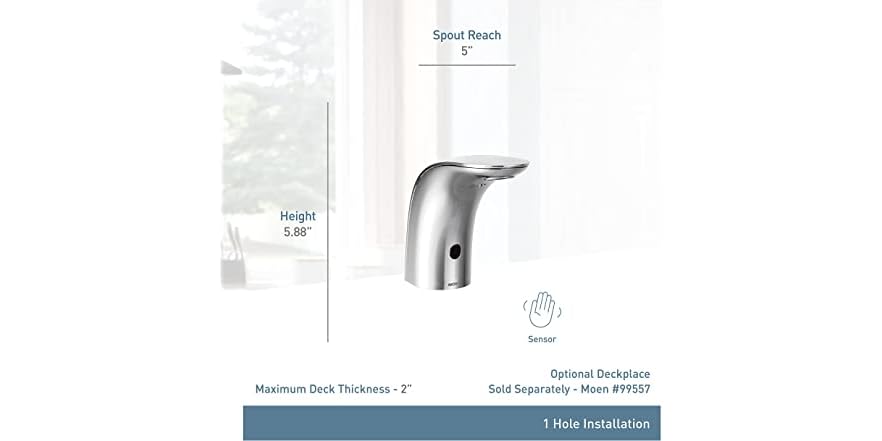 Moen Mpower Sensor Operated Faucet