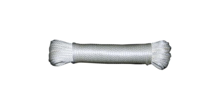 Braid Nylon Rope 50' Hank