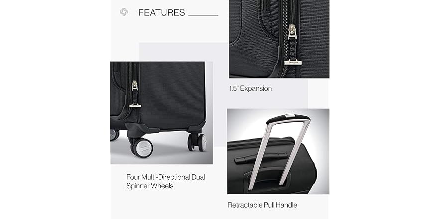 Samsonite Solyte DLX Luggage, 20"