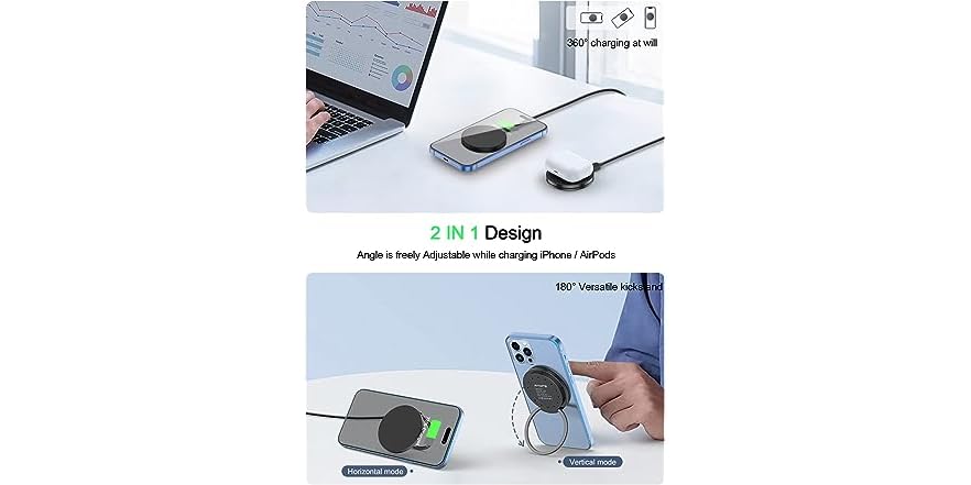 RTOPS Magnetic Wireless Charger