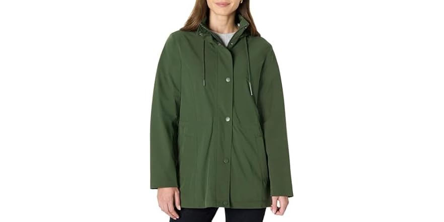 Amazon Essentials Womens Waterproof Rain Jacket