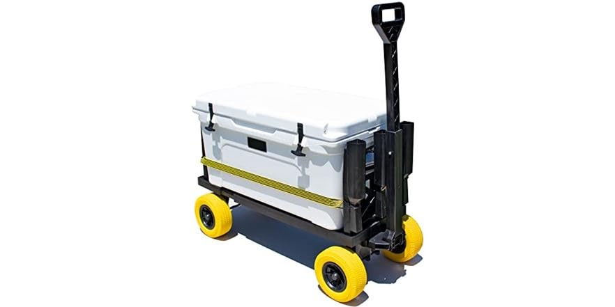 Expandable Cooler Caddy Fishing Cart