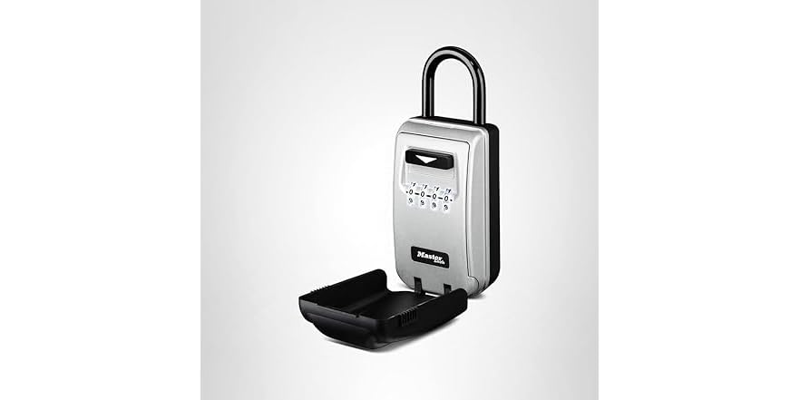 Master Lock Master Lock Black Portable Key Lock Box
