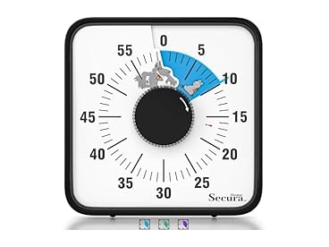 Secura Home 7.5 Inch Visual Timer