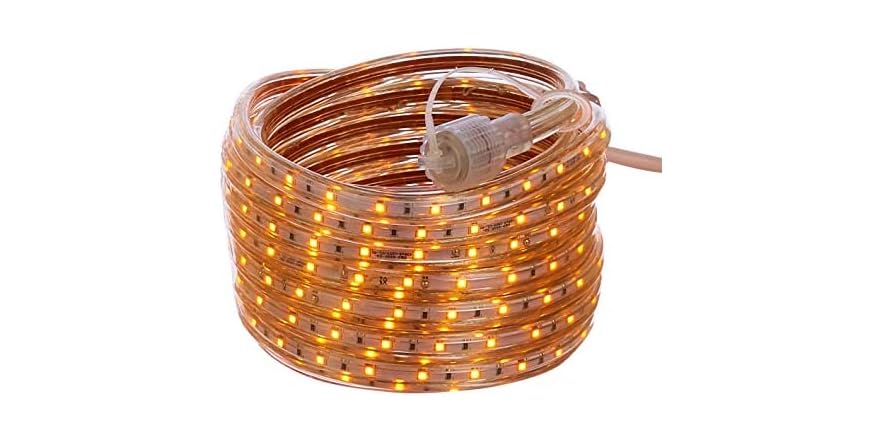 Indoor Outdoor Yellow Strip Light