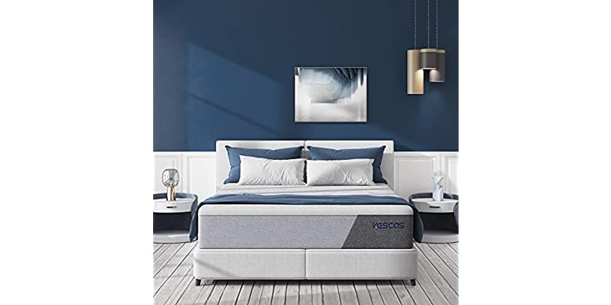 Kescas 8 Inch Twin Size Hybrid Mattress