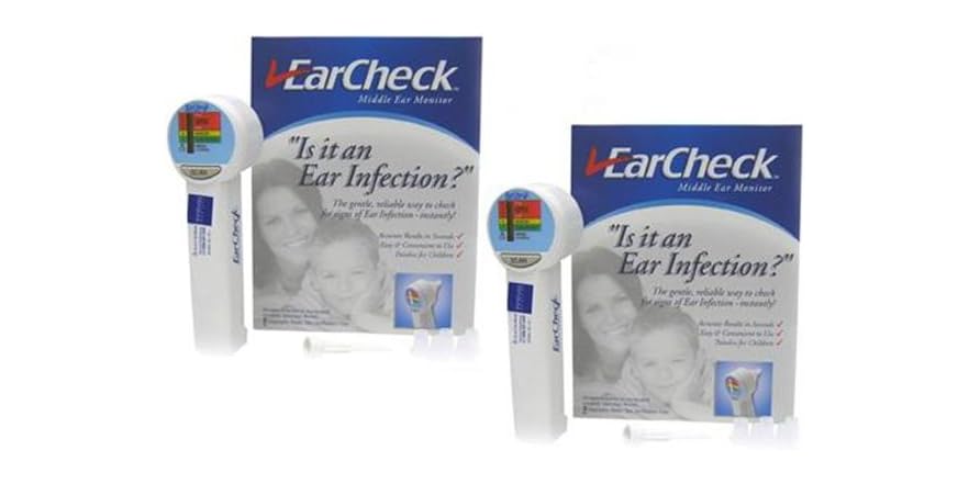 EarCheck Middle Ear Monitor - 2 Pack