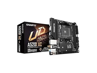 GIGABYTE A520I AC AMD A520 Mini Motherboard