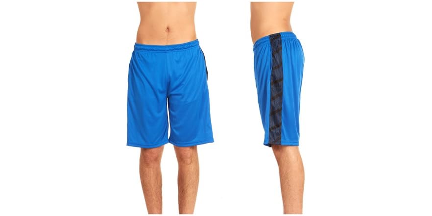 Men's Athletic Performance Shorts 4-Pack