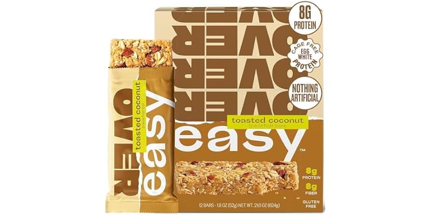 Over Easy Bars 12ct Box