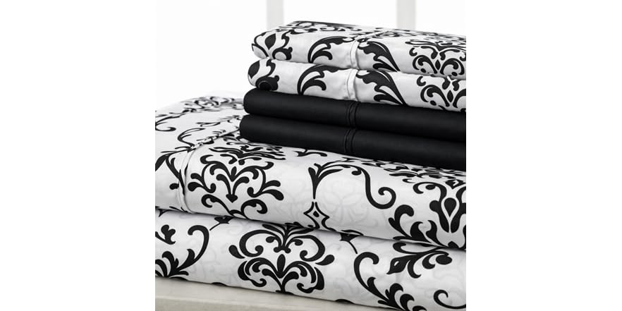 Spirit Linen 6pc Traditional Sheet Set