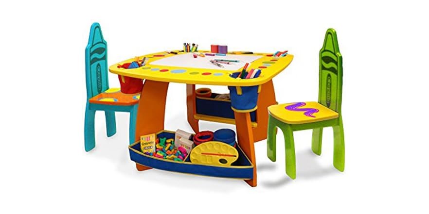Crayola Wooden Table & Chair Set