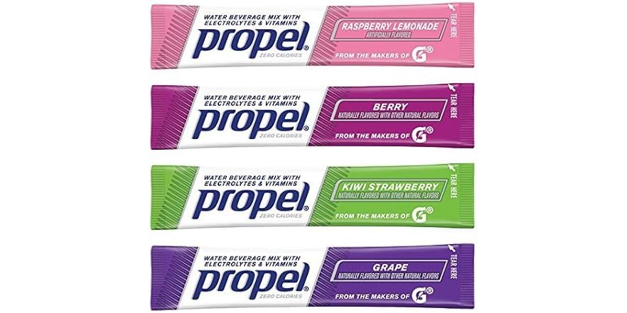 (50 Ct) Propel Water Beverage Powder Mix
