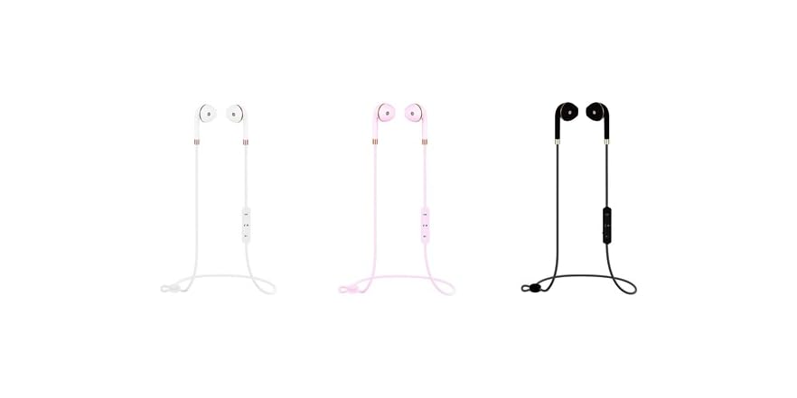 ZTech Tangle-Free Bluetooth In-Ear Headphones