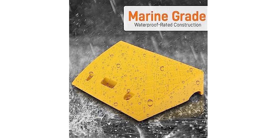 Pyle Portable Plastic Curb Ramps