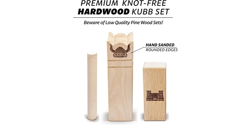 GoSports Regulation Size Kubb Viking