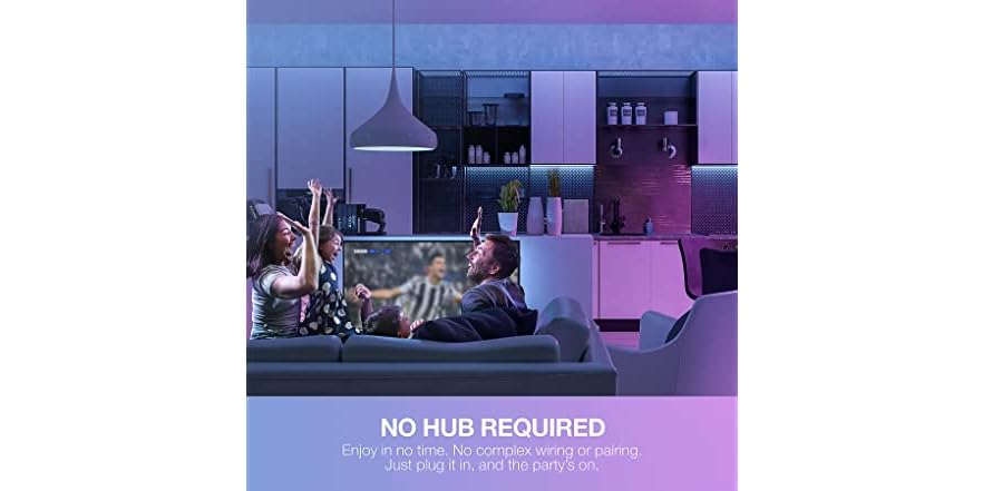 Vont Smart LED Strip Lights, 16.4 Ft