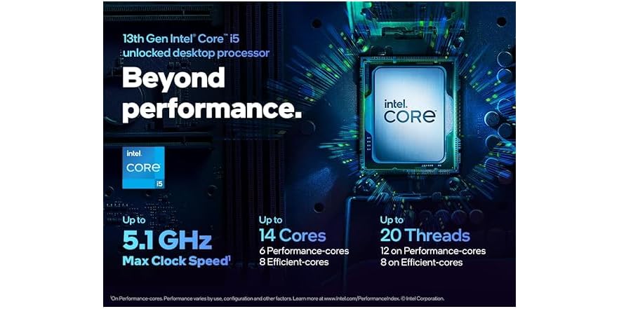 Intel Core i5-13600KF Desktop Processor
