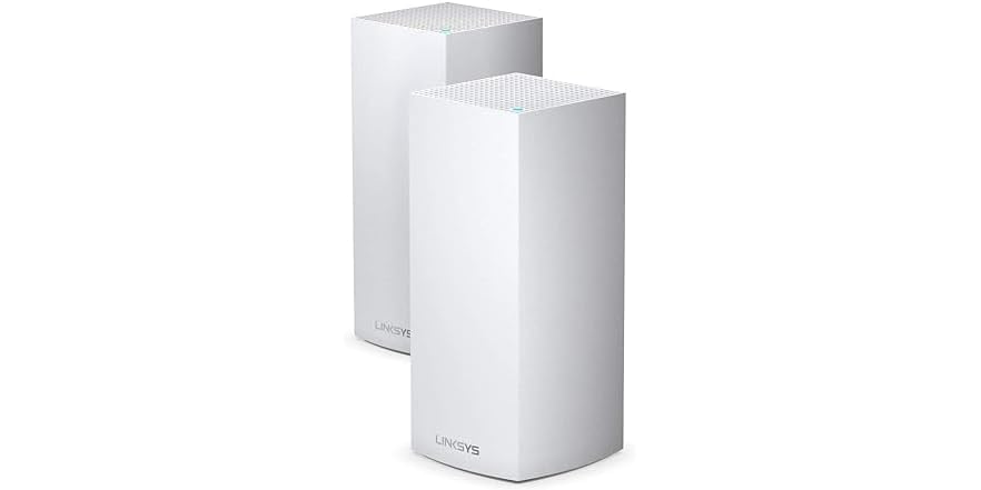 Linksys Velop MX10600 - Tri-Band AX5300 Mesh WiFi 6 System 2-Pack