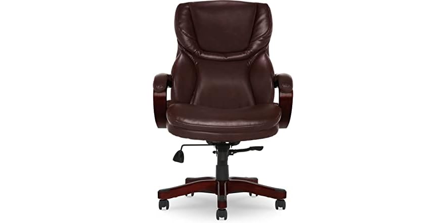 Executive Office Chair, Chestnut Brown