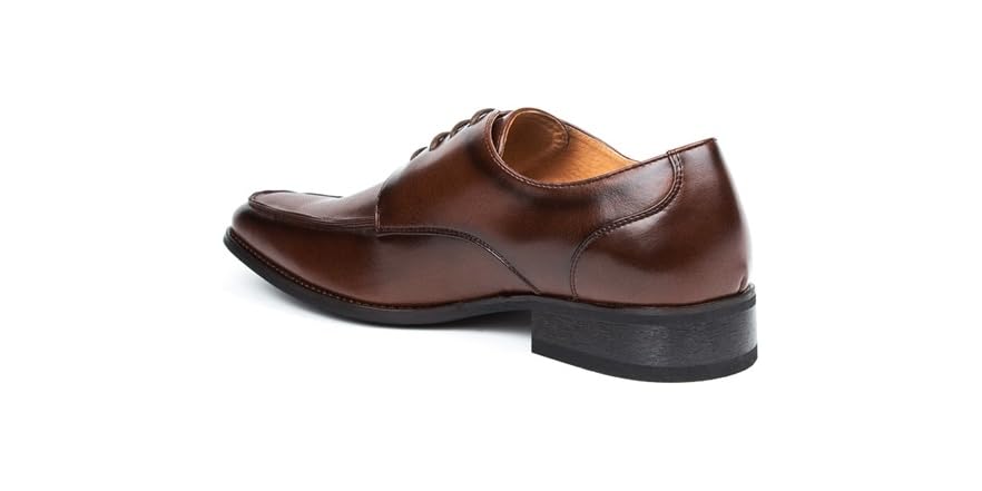 Men's Lace-up Apron Toe Dress Shoes