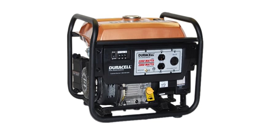 Duracell 2,200 Watt Gas Inverter Generator