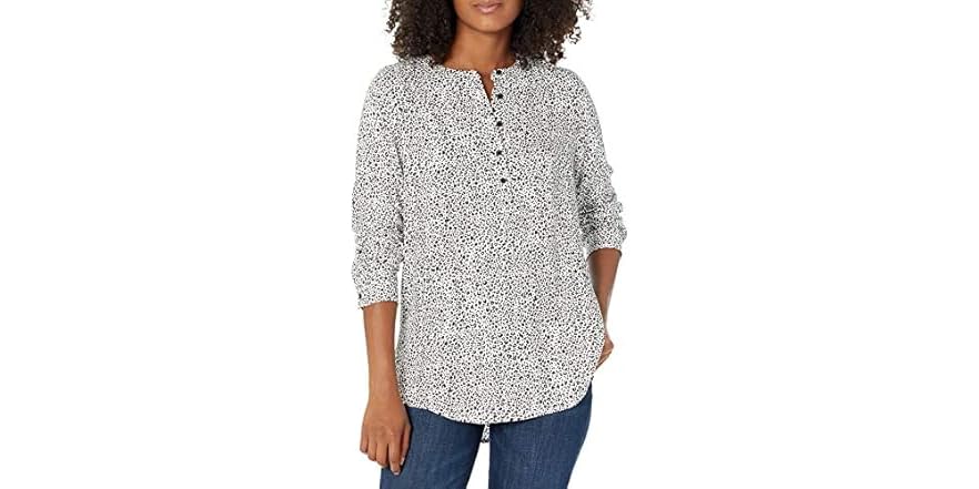 Amazon Essentials Women's Woven Blouse