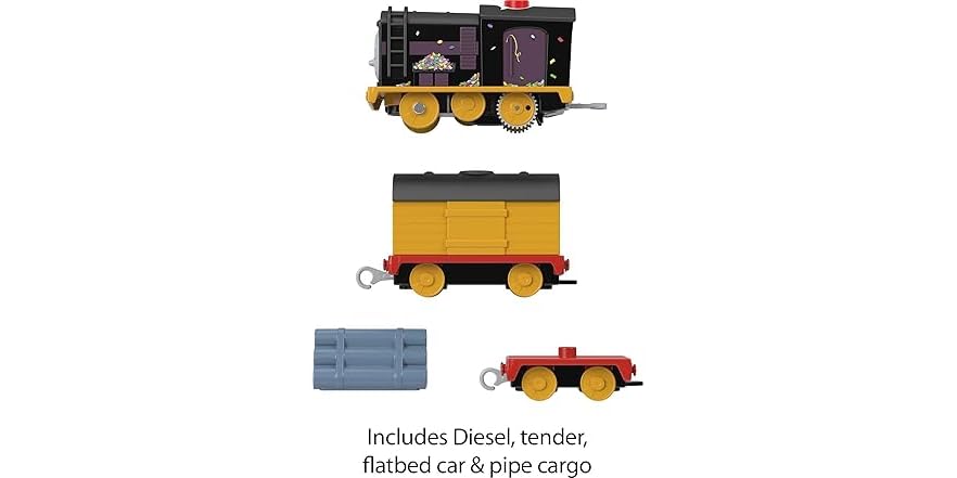 Motorized Toy Train Talking Diesel Engine