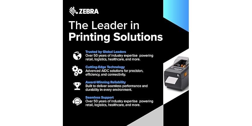 Zebra ZD4A022-D01M00EZ ZEBRA ZD4A022-D01M00EZ (Open Box)