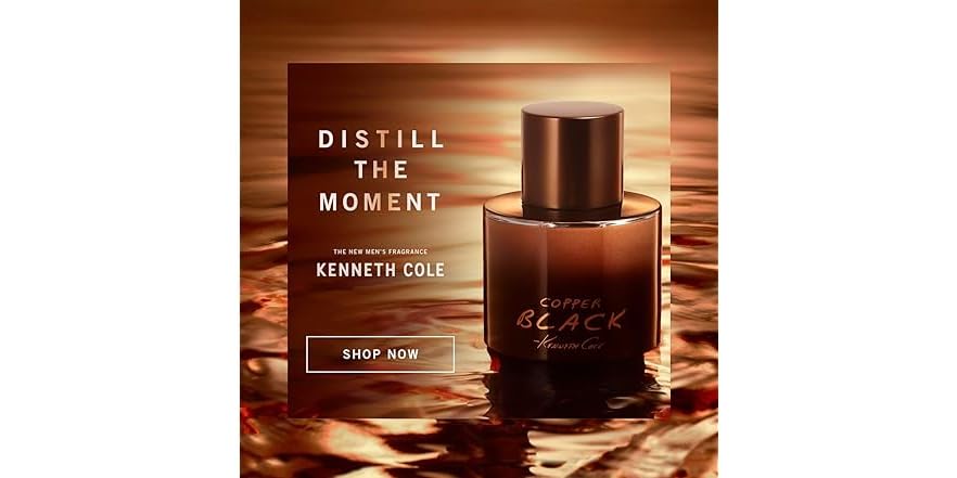 Kenneth Cole Copper Black EDT Spray
