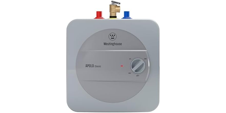 Westinghouse Electric Mini Tank Water Heater - 1.3 Gallon Po (Open Box)