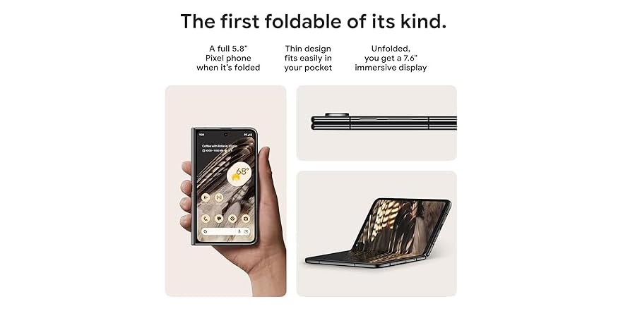 (NEW) Google Pixel Fold 5G Smartphone