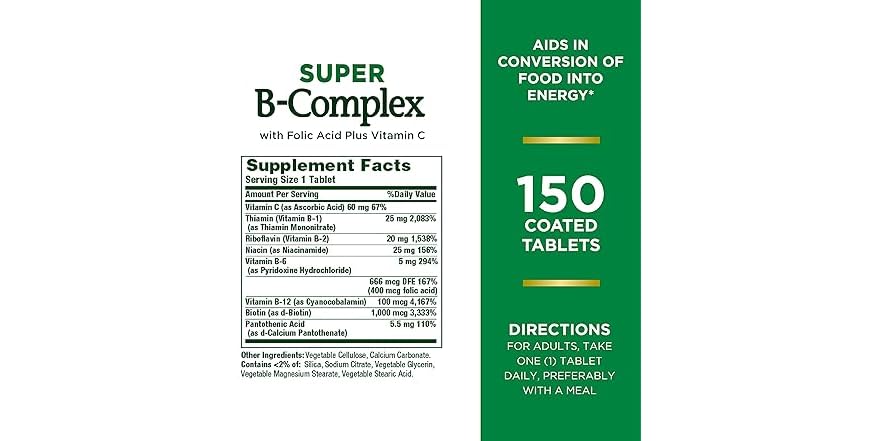 Nature's Bounty Super B Complex
