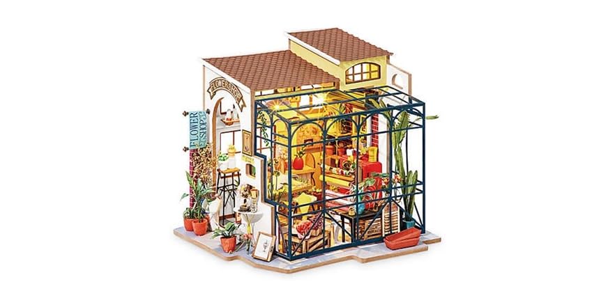 DIY 3D House Puzzle - Miniature Dollhouse Kit