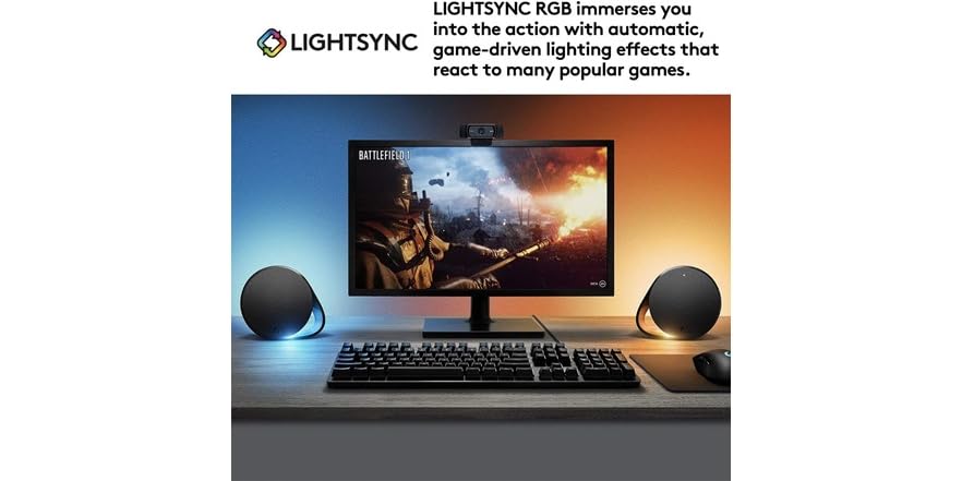 Logitech G560 PC Gaming Speaker System (Open Box)