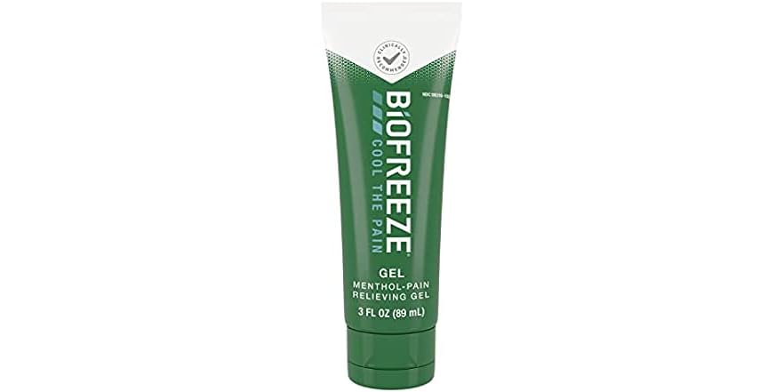 Biofreeze Pain Relief Gel Tubes 3 Pack