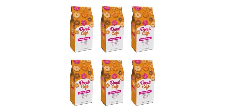 Donut Café 4.5lbs Ground Coffee, Classic