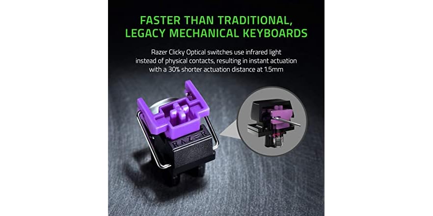 Razer Huntsman Mini 60% Gaming Keyboard (Open Box)