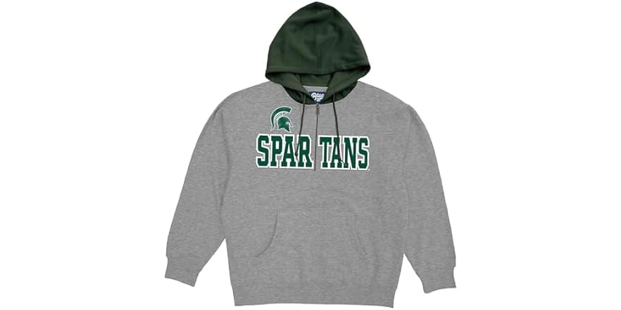 Blue 84 MSU Half Zip Hoodie L