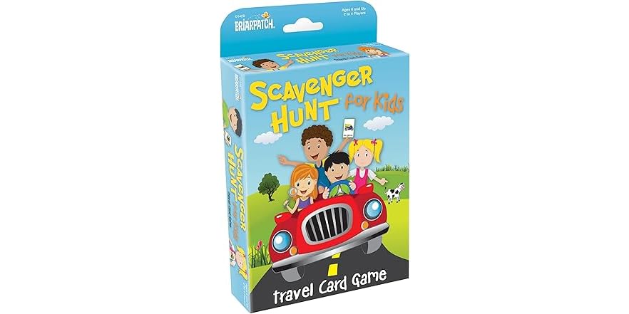 Travel Scavenger Hunt Card Game