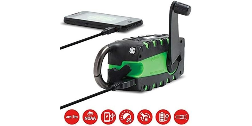 Scorpion II Rugged Multi Weather Radio