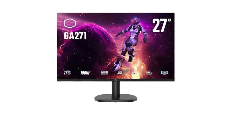 (NEW) Cooler Master 27" QHD Gaming Monitor | GA271