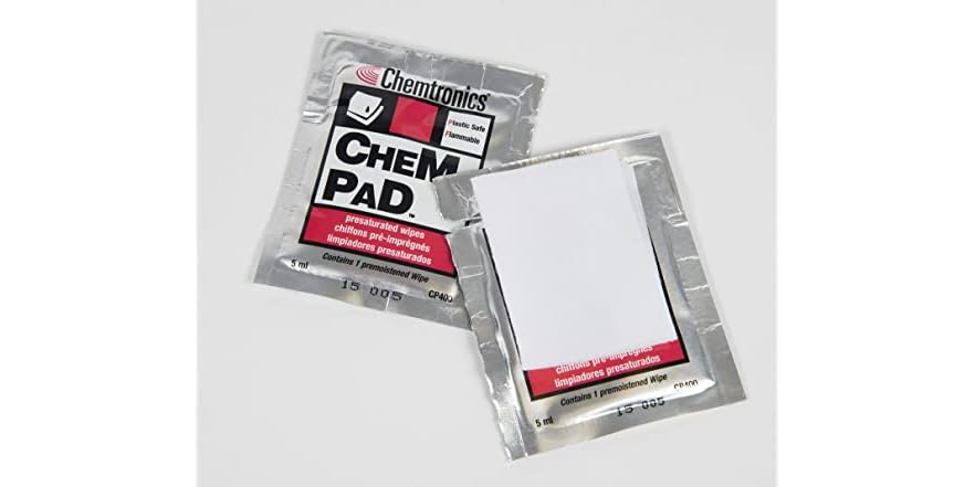 ITW Chemtronics Chempad Alcohol Wipes