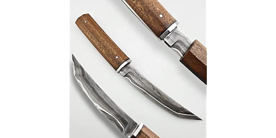 Vetus Japanese Tanto Knife Fixed Blade Sanmai Steel