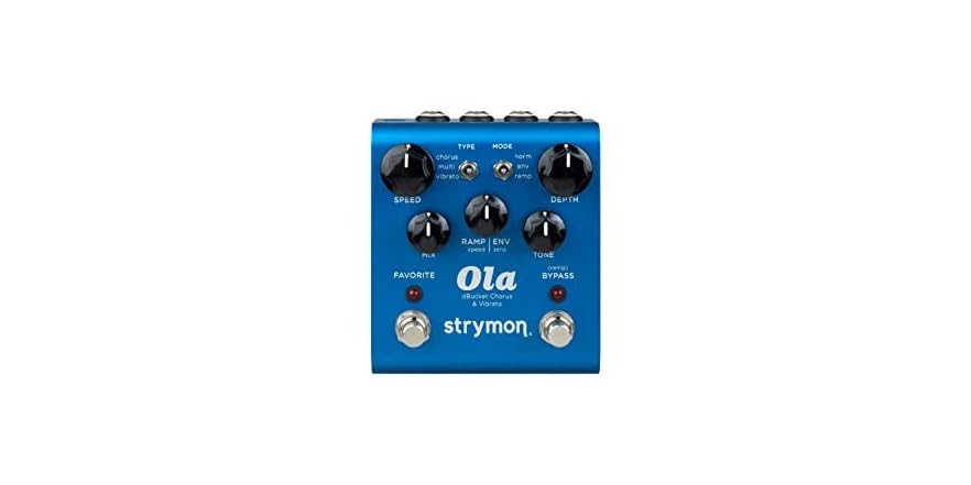 Ola dBucket Chorus and Vibrato Effects Pedal