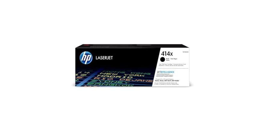 HP 414X Black High-yield Toner Cartridge