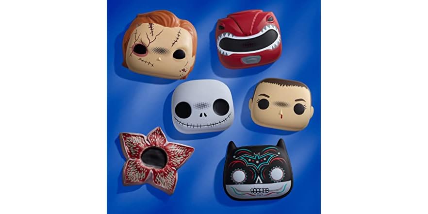 Disguise all ages Batman Pop! Suger Skull Mask, Batman Accessory, Dark ...