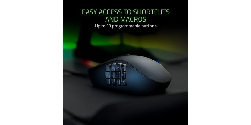 Razer Naga Trinity Gaming Mouse