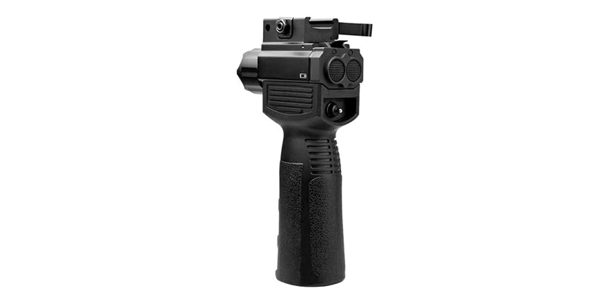 VISM Vertical Grip w/LED Flashlight & Red Laser
