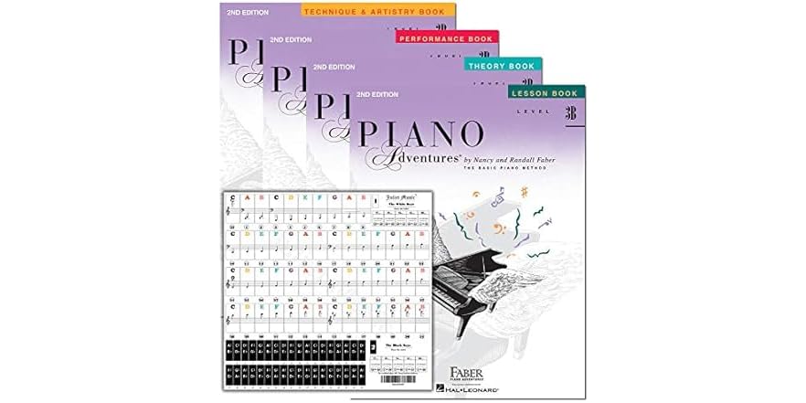 Piano Adventures Level 3B Learning Set